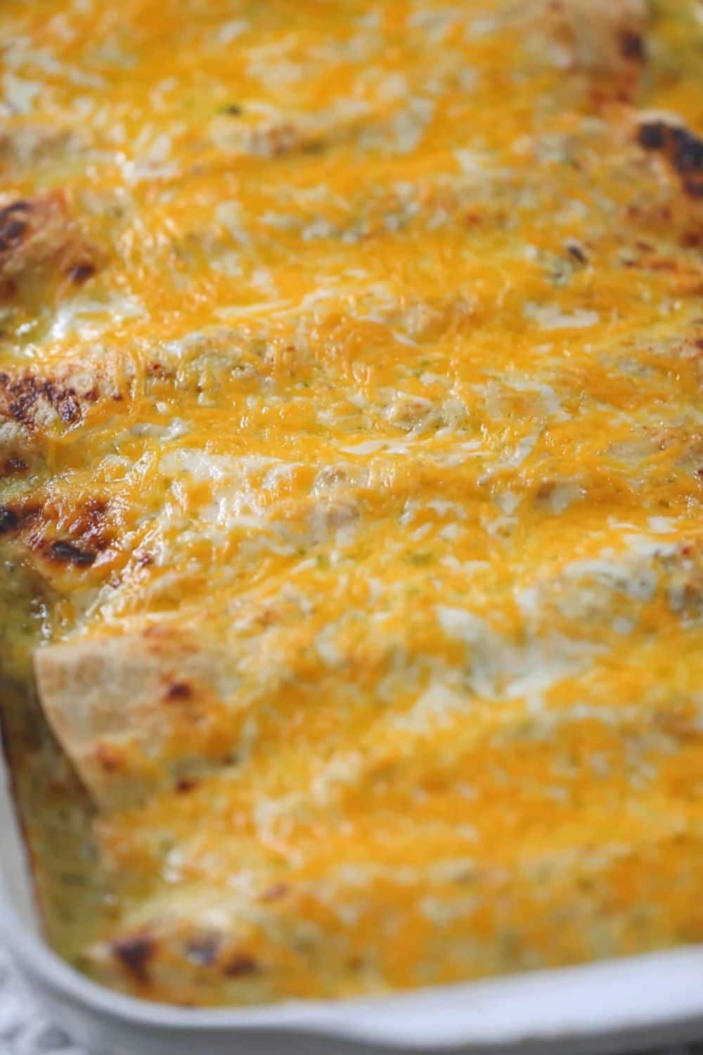 Green Chili Chicken Enchiladas Recipe