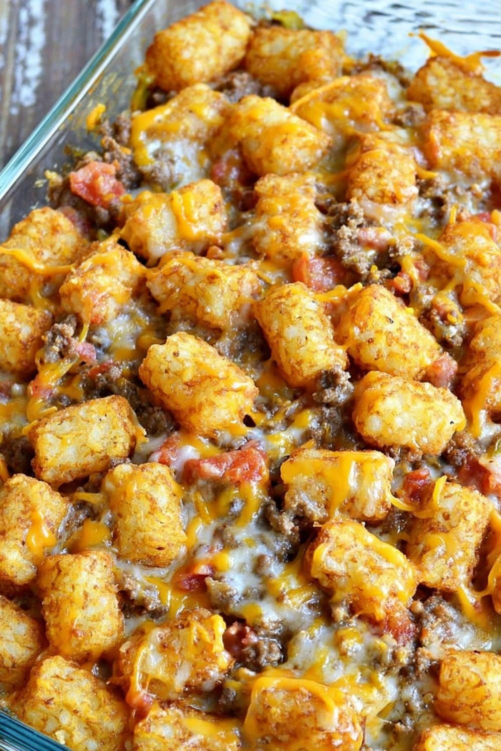 Cheeseburger Tater Tot Casserole