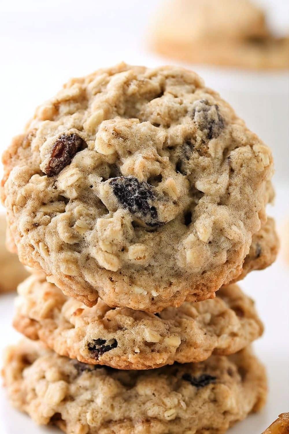 Soft & Chewy Oatmeal Raisin Cookie Recipe