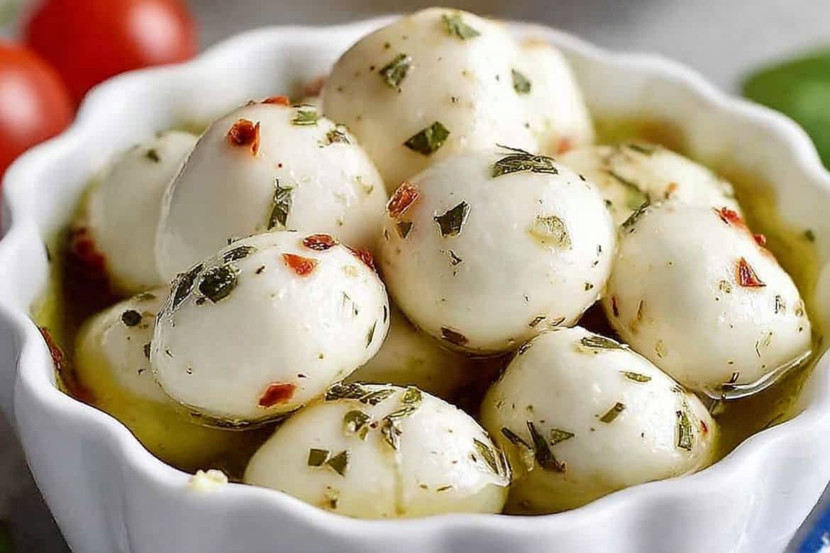 Marinated Mozzarella Balls