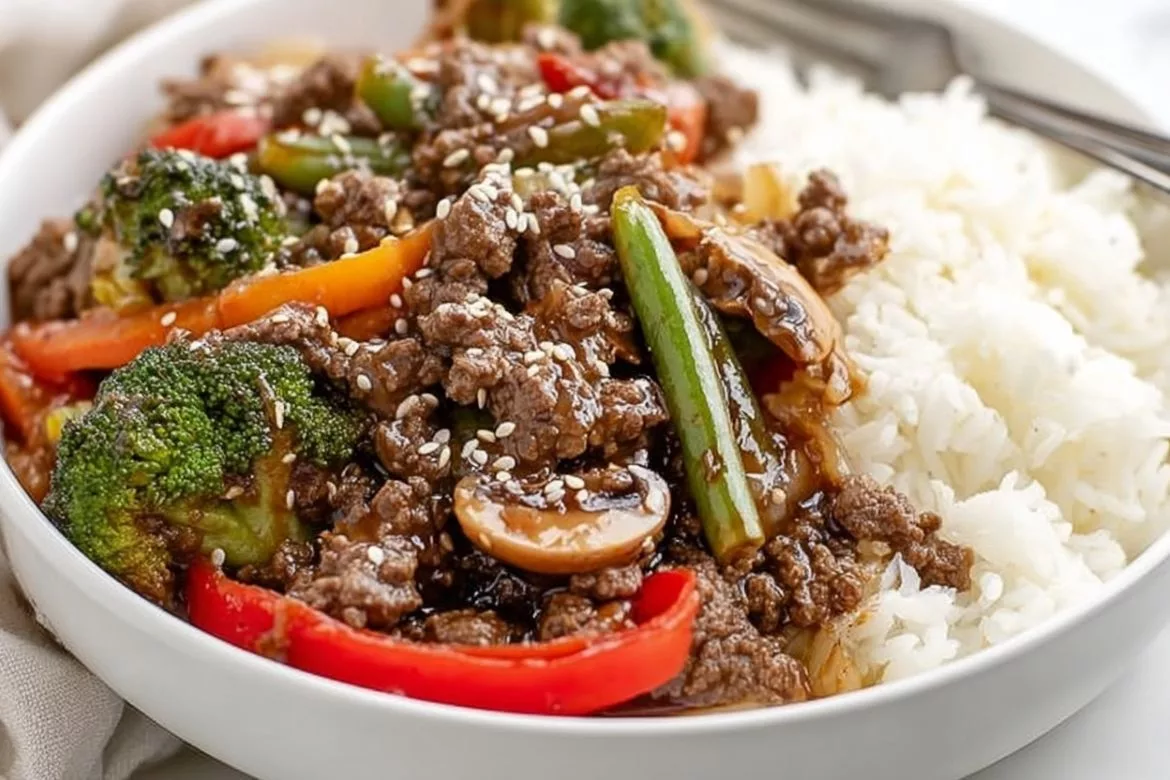 Ground Beef Stir Fry