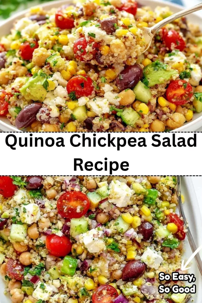 Quinoa Chickpea Salad